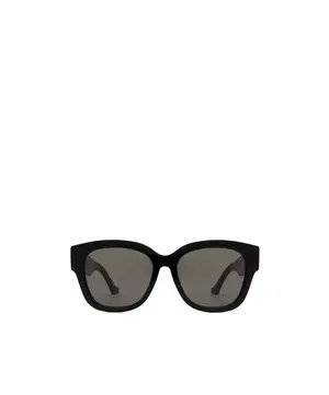 Gucci Round Frame Sunglasses - Black