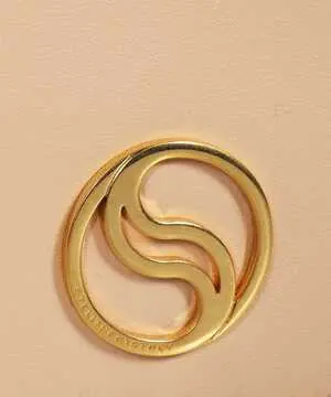 Stella McCartney Logo Card Bag - Nude