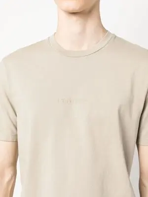 C.P. COMPANY Embroidered-logo T-shirt