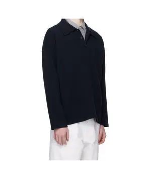 A.p.c. Long-sleeves Wool Polo Shirt