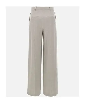 Eleventy Wide-leg Wool Pants