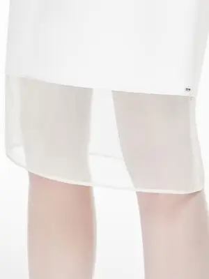 Max Mara Sportmax Zip Detailed Low Waist Skirt