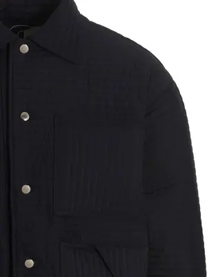 Khrisjoy Logo-patch Bomber Jacket - Black
