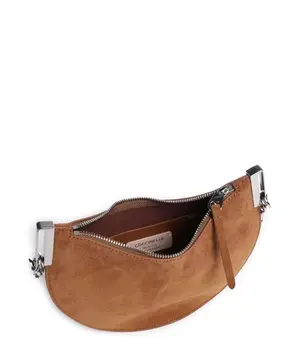 COCCINELLE Sunup Suede Shoulder Bag - Brown