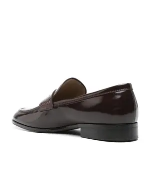 GIANVITO ROSSI Round Toe Loafers