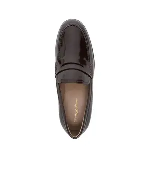 GIANVITO ROSSI Round Toe Loafers