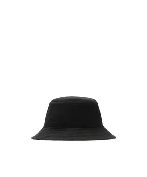 Burberry Checked Reversible Bucket Hat - Black