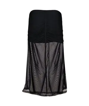 DIESEL® Gathered Midi Skirt