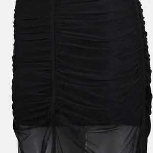 DIESEL® Gathered Midi Skirt