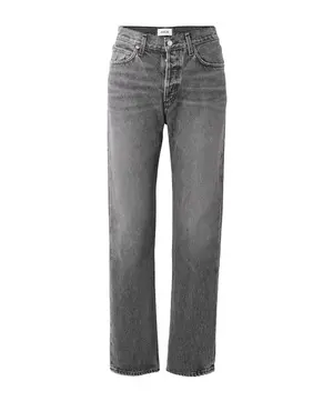 AGOLDE Belt Loop Straight Cut Jeans