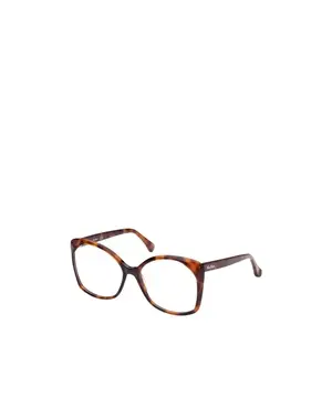 Max Mara Max Mara Square Frame Eyeglasses Brown