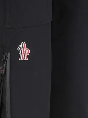 Moncler Panelled Ski Trousers - Black
