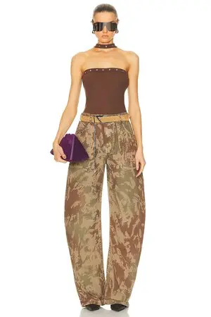 Attico Ribbed Cutout Vest