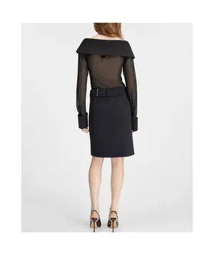 Jacquemus Off-shoulder Pointed Collar Shirt