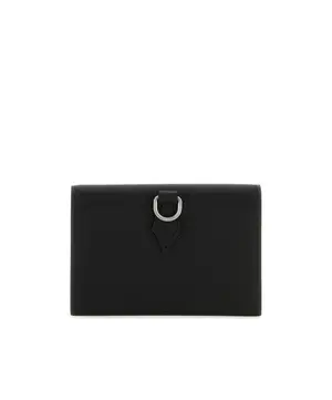 Montblanc Logo Plaque Foldover Top Wallet