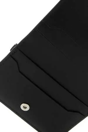 Montblanc Logo Plaque Foldover Top Wallet