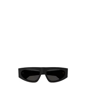 Bottega Veneta Rectangular Frame Sunglasses - Black