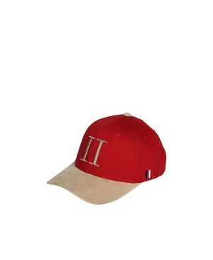 LES DEUX Logo Baseball Cap - Red
