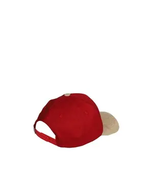 LES DEUX Logo Baseball Cap - Red