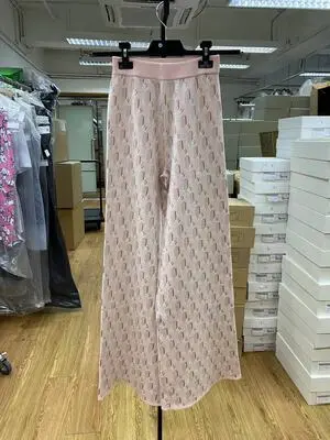 LANVIN Presbyopia Straight Leg Casual Pants