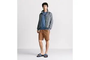 Dior Buckled Waistband Shorts - Brown