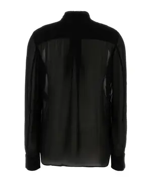 Isabel Marant Étoile Elaura Satin Pussy Bow Blouse