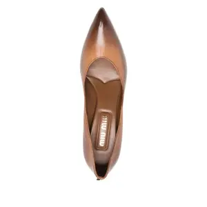 Miu Miu Pointed-toe Slingback Pumps