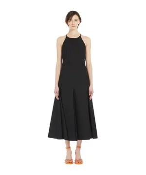 Sportmax Cactus Cotton Flared Dress