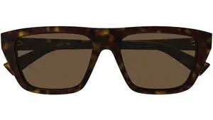BOTTEGA VENETA Bottega Veneta Rectangle Frame Sunglasses