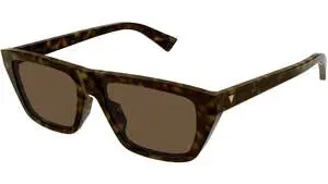 Bottega Veneta Rectangle Frame Sunglasses