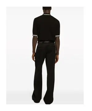 Dolce & Gabbana Dolce Gabbana Dg Logo Embroidered Polo Shirt