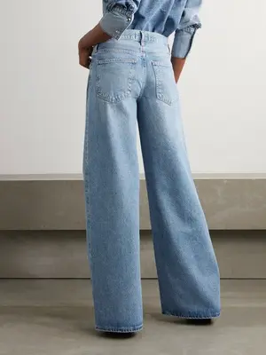 AGOLDE Wide-leg Denim Trousers