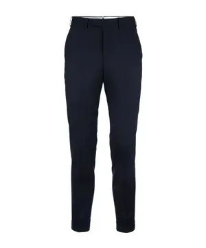 PT TORINO Slim Fit Tailored Trousers - Black