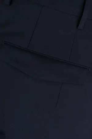 PT TORINO Slim Fit Tailored Trousers - Black