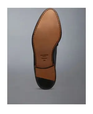 Thom Browne Almond Toe Penny-slot Loafers - Black