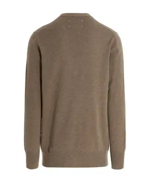 MAISON MARGIELA V-neck Cardigan - Brown
