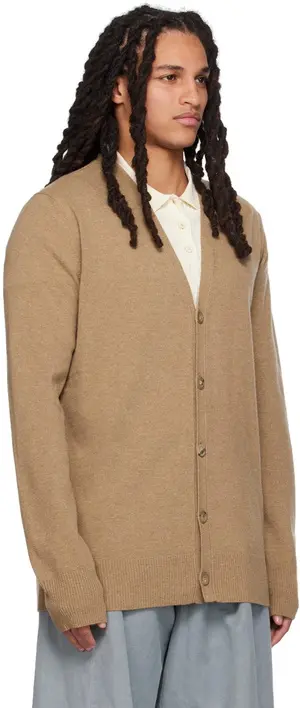 MAISON MARGIELA V-neck Cardigan - Brown