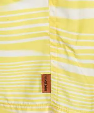 Missoni Logo Swim Shorts - Yellow