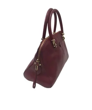 TOD'S Zipped Shoulder Bag - Red