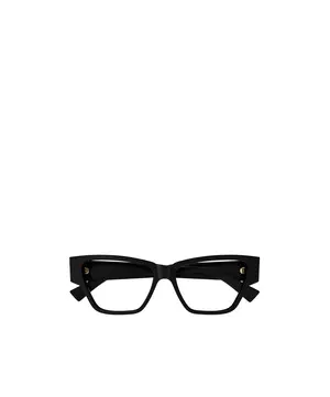 Bottega Veneta Cat Eye Frame Eyeglasses - Black