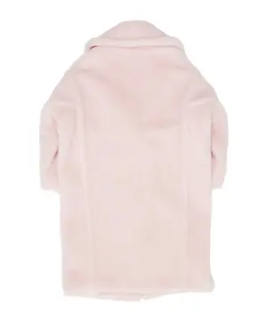 Max Mara Tedgirl Button-up Long Coat - Pink
