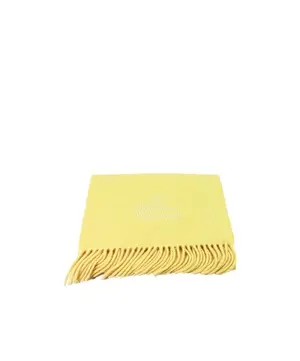 VIVIENNE WESTWOOD Embroidery Tassel Scarf - Yellow