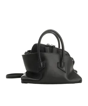 Attico La Passeggiata Mini Top Handle Bag - Black