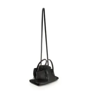 Attico La Passeggiata Mini Top Handle Bag - Black