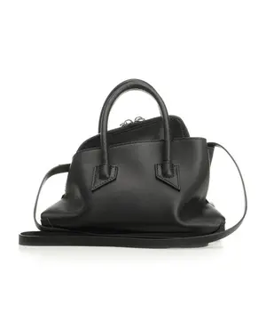 Attico La Passeggiata Mini Top Handle Bag - Black