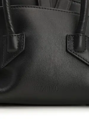 Attico La Passeggiata Mini Top Handle Bag - Black