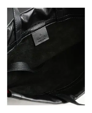 Gucci Logo Drawstring Backpack