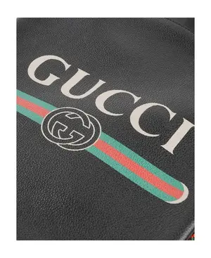 Gucci Logo Drawstring Backpack