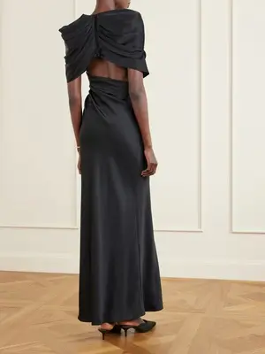 Stella McCartney Backless Shawl Dress