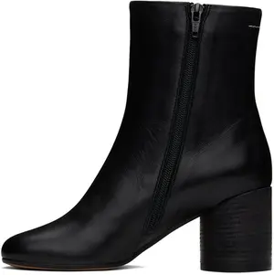 MAISON MARGIELA Anatomic Ankle Boots - Black